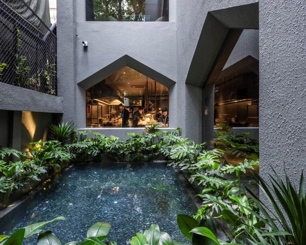 Crafting Elegance: The Crystal Restaurant by NH Village Architects ...