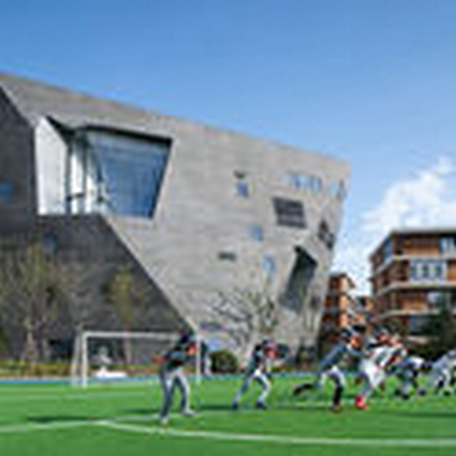 Illuminating Architecture: Qingpu Pinghe Sports Center by OPEN ...